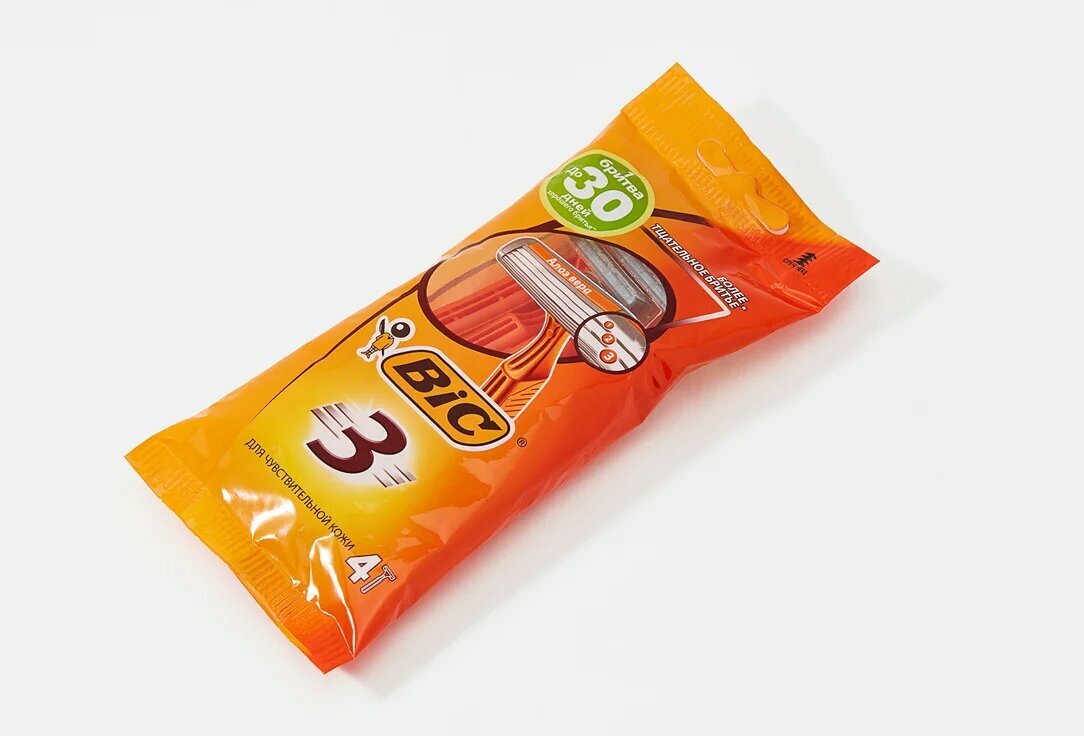 BIC 3 Sensitive бритва 1шт — фото 1
