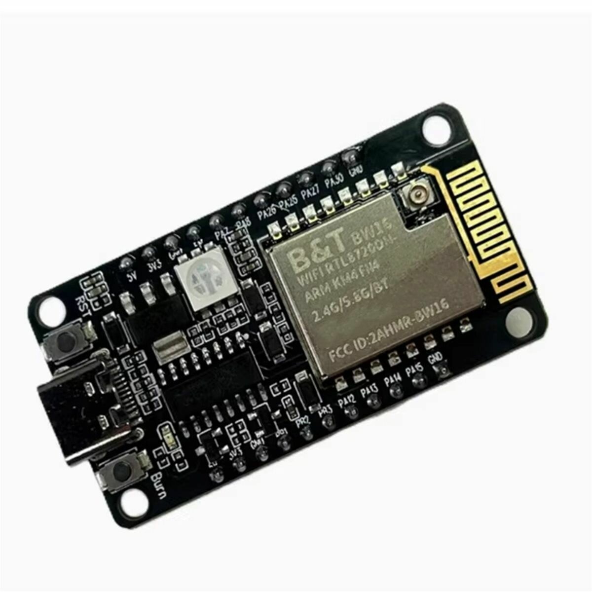 Плата Разработки BW16 KIT С Модулем Wi-Fi И Bluetooth IPEX RTL8720DN NodeMCU