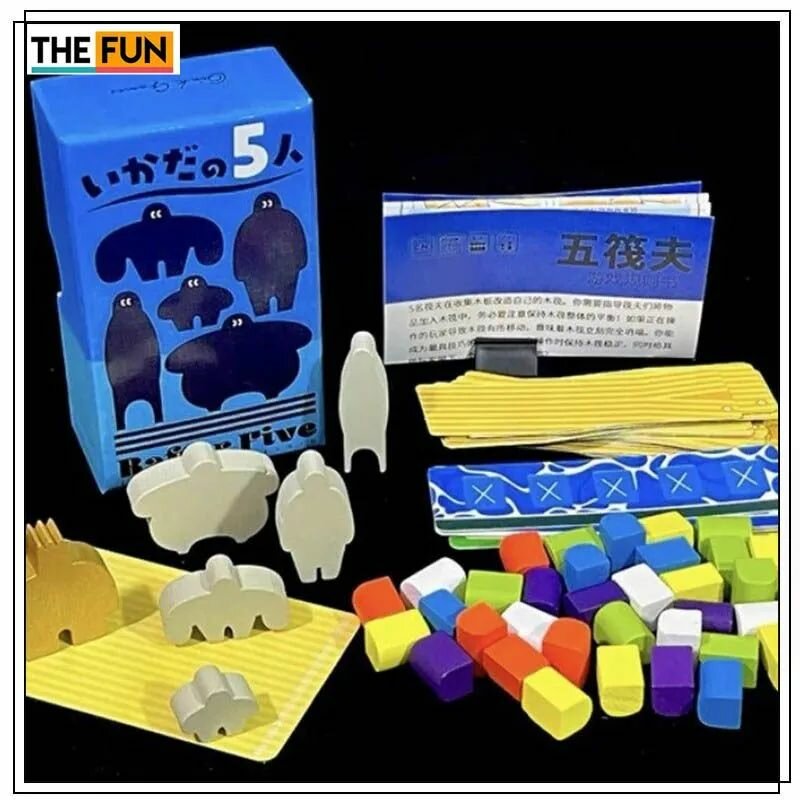 Oink Games Настольная карточная игра Настольная Rafter Five Игра (Карточная) Новая версия игры