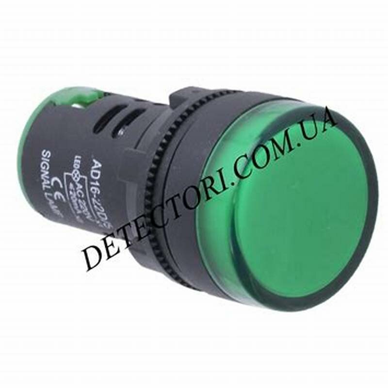 Индикатор сигнальный AD-22DS, зелёный