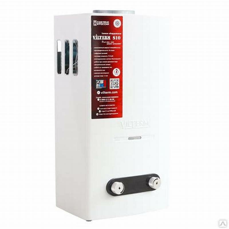 Газовая колонка ВПГ VilTerm S10 (10 л/мин, Ø 122,6 мм)