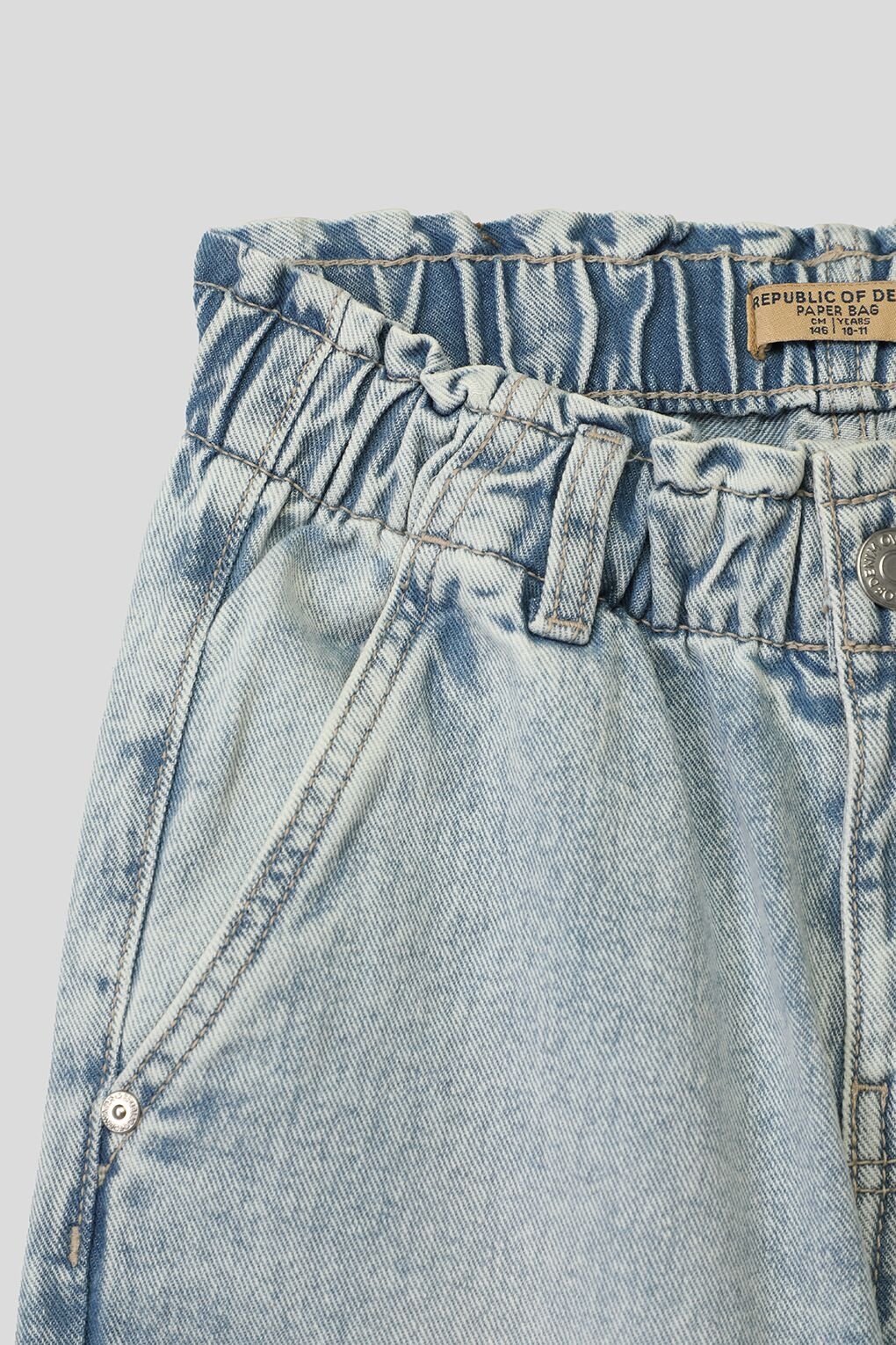 Джинсы REPUBLIC OF DENIM, размер 164, светло-синий — фото 1
