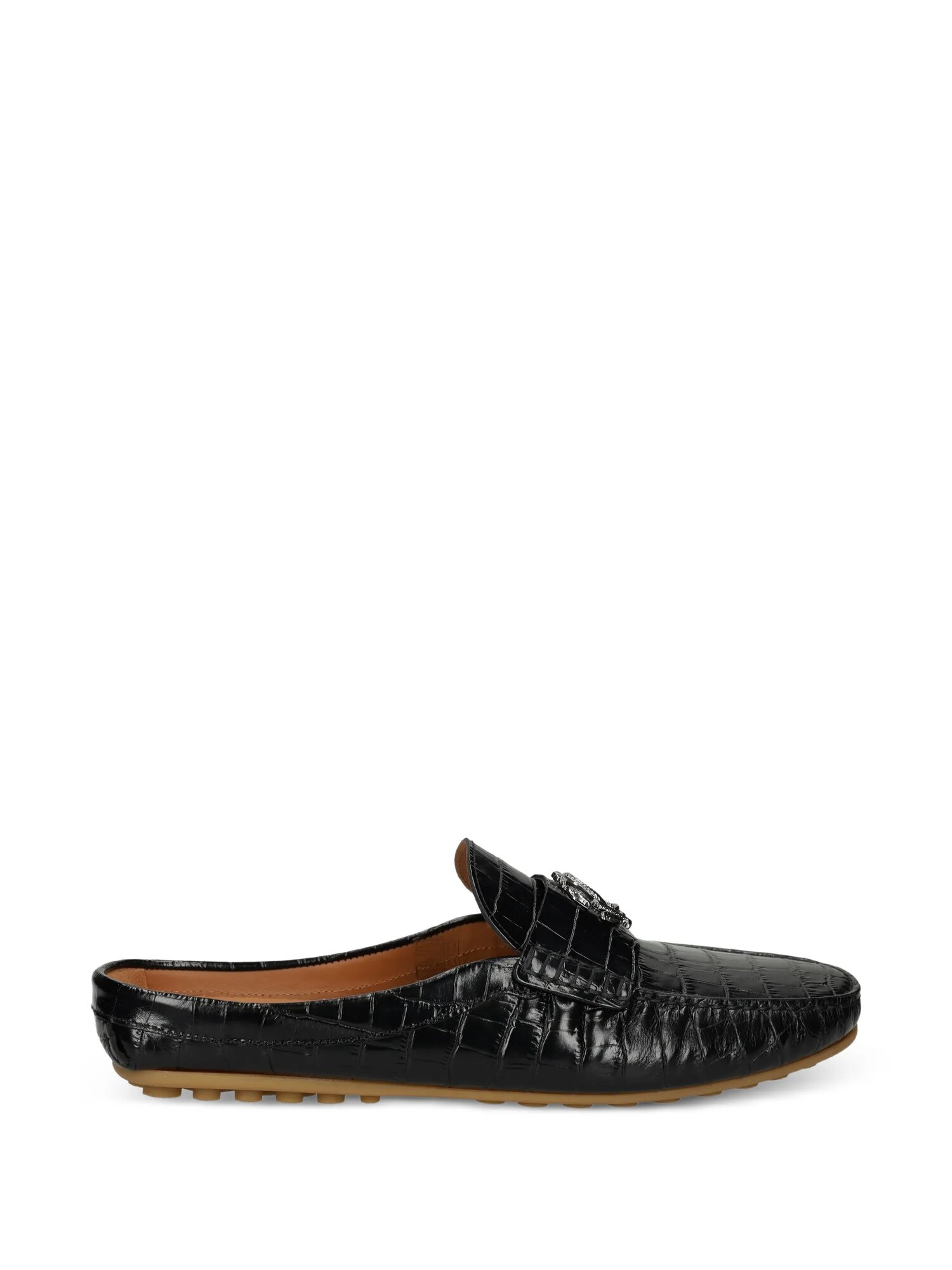 Мюли Crocodile-effect mules