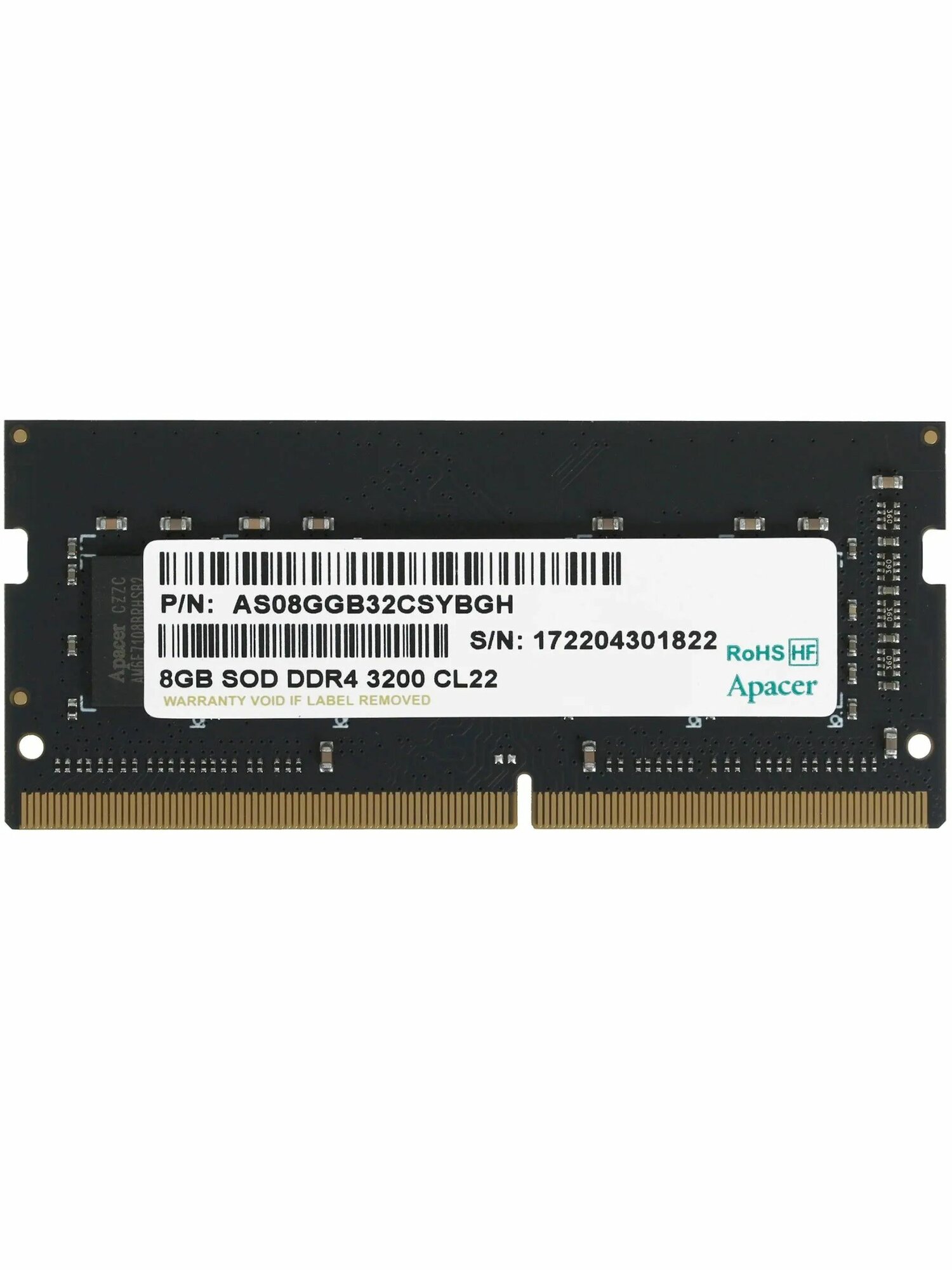 Оперативная память Apacer ES.08G21. GSH