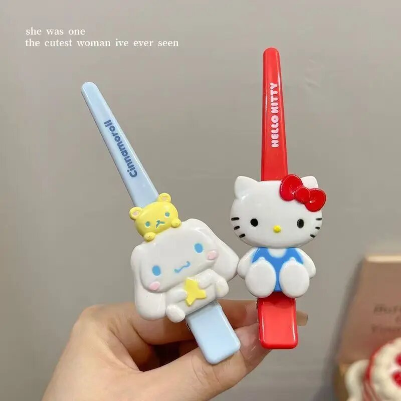 Заколки Sanrio Hello Kitty, Kuromi, My Melody, Cinnamoroll 06
