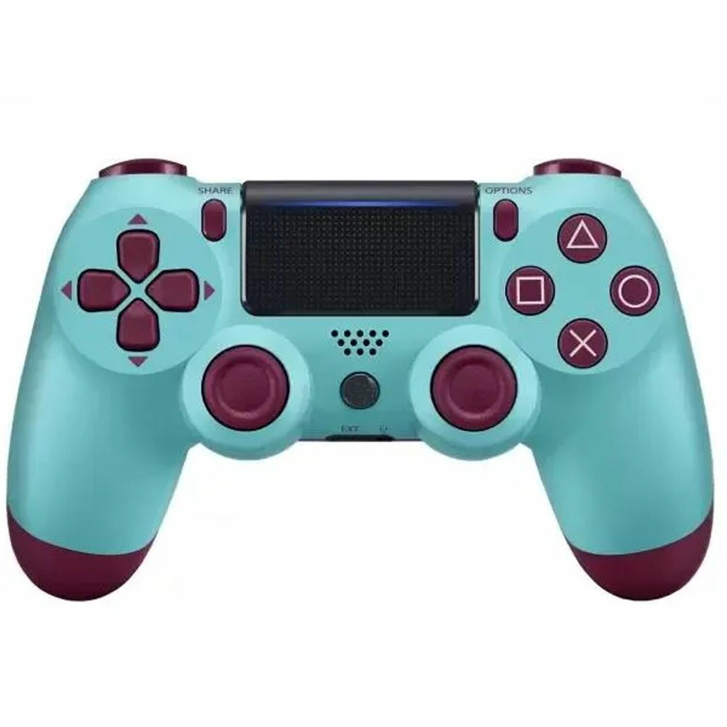 Геймпад беспроводной Berry Blue Sony DualShock 4 v2 Wireless Controller (PS4) Лазурный CUH-ZCT2E. Товар уцененный