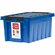 Ящик п/п Rox Box 335х220х160 мм с крышкой и клипсами, 8 л. синий 18695