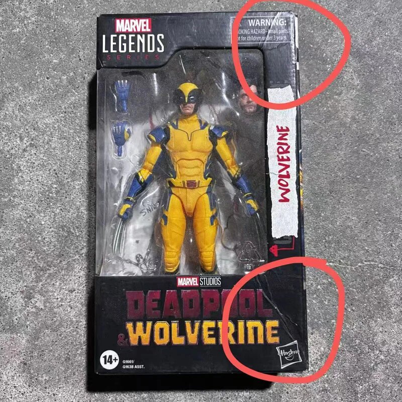 Hasbro Marvel Legends Series Фигурка Желтый, Wolverine — фото 1