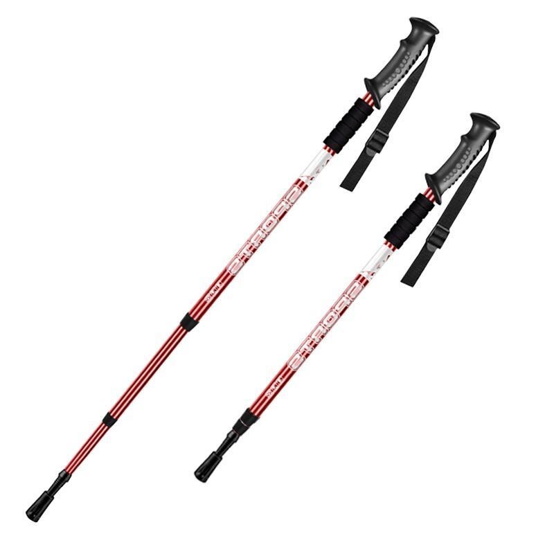Треккинговые палки Hiking Mount, 65-135 см, 3-секционные, терракотовый