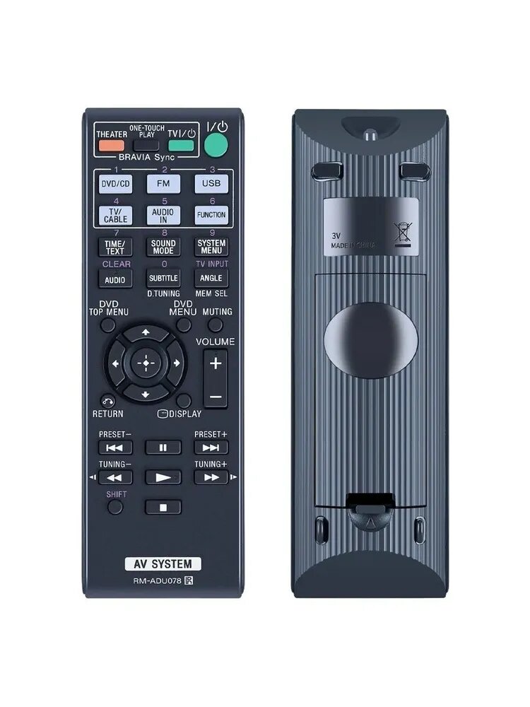 Пульт дистанционного управления RM-ADU078 для DVD домашнего кинотеатра Sony HBD-TZ135 HBD-TZ530 RM-ADU079 HCD-DZ610 DAV-DZ170