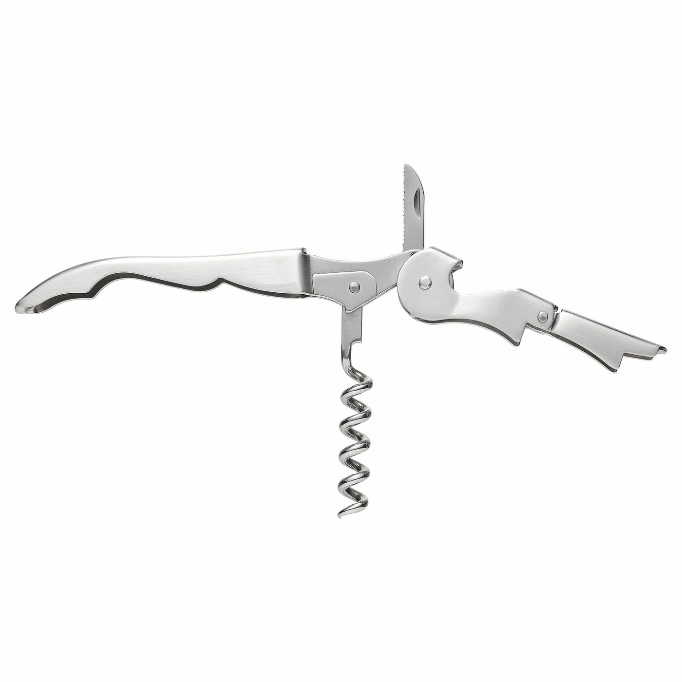 Штопор IKEA SEGELFISK 605.315.48, нержавеющая сталь, серебристый