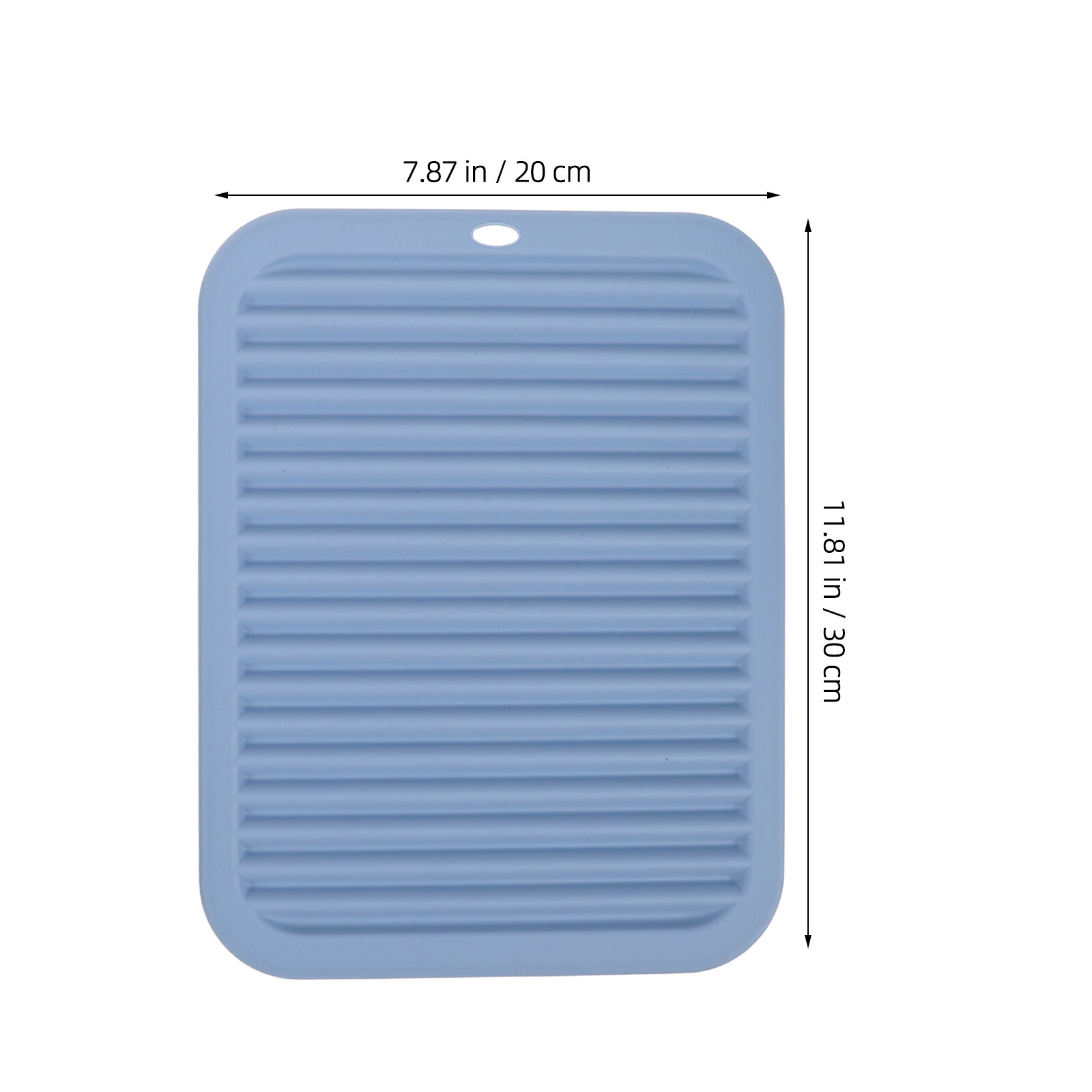Коврик Из Силикона Устойчивый К Теплу 2 Штуки 30.00X23.00X1.00Cm