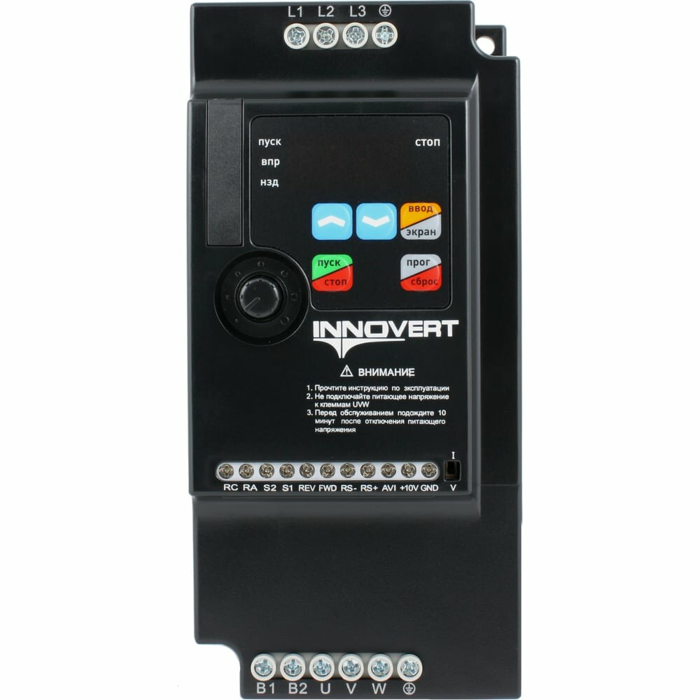 Преобразователь INNOVERT ISD mini PLUS, выходной ток 12.5 А 5,5 кВтx380 В ISD552M43E — фото 1