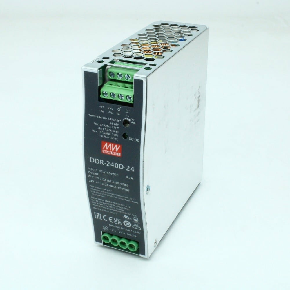 Преобразователь Mean Well DDR-240D-24 DC-DC на DIN-рейку Т03198727