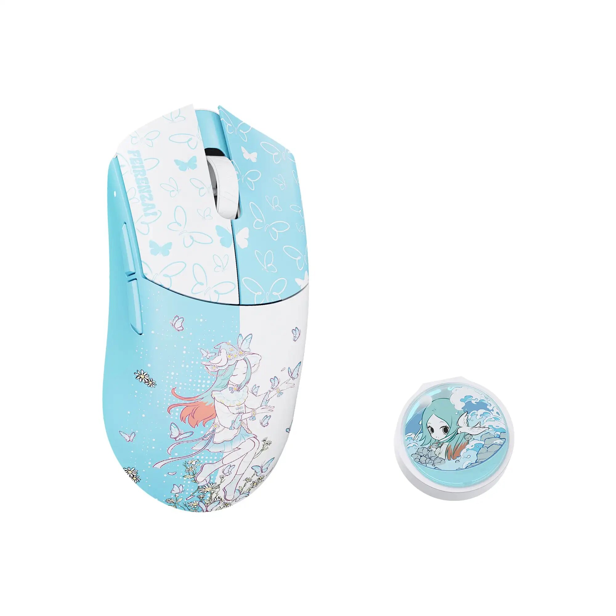 WLMOUSE × FEIRENZAI BEAST G Mini Беспроводная игровая мышь MINI- JW Blue