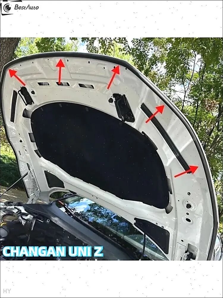 CHANGAN UNI Z Уплотнительная полоса капота, CHANGAN UNI Z аксессуары