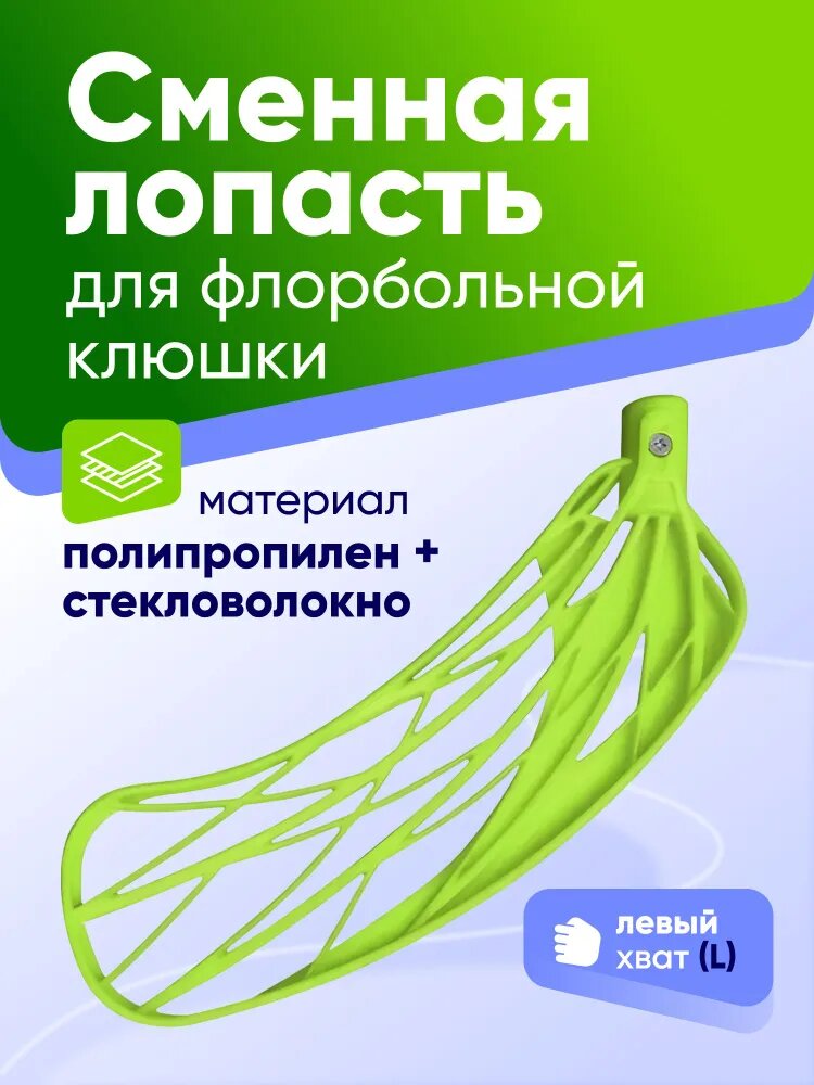 Клюшка для флорбола, Левый хват