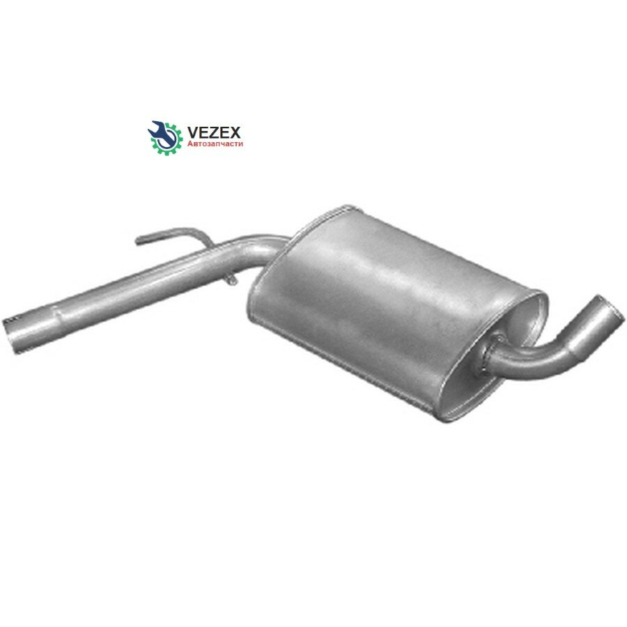EDEX 30.17 70941 Резонатор для а/м Volkswagen Passat 88-96 1.6/1.8/1.9D kat EDEX 30.17