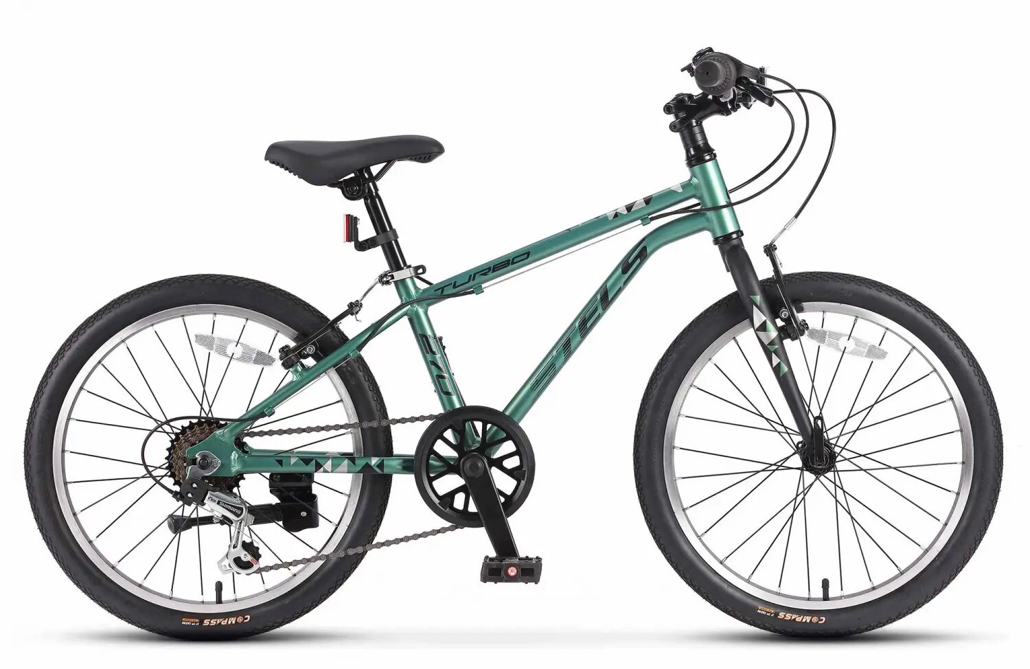 Велосипед Stels Turbo 270 20V 11" Зеленый 2026