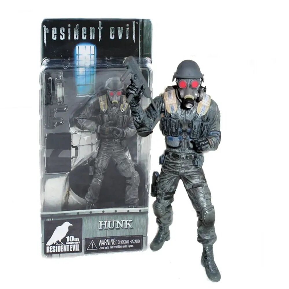 Фигурка HUNK (Хэнк) из игры Resident Evil 5 (Обитель зла), 18 см