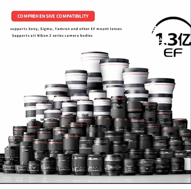 FUNMOUNT FM-ETZ PRO Адаптер объектива Canon FE для Nikon Z
