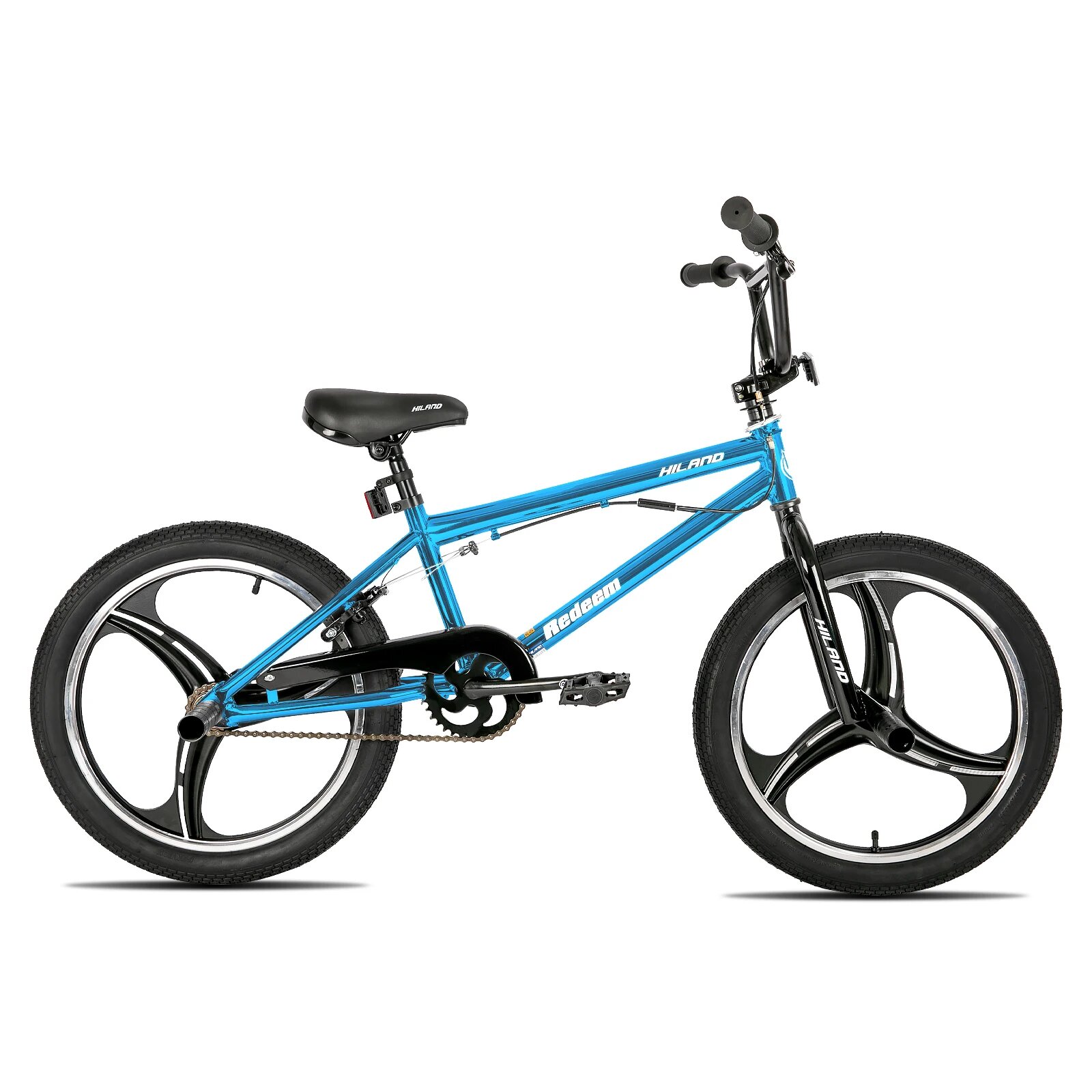 Hiland 20-дюймовый детский велосипед BMX для мальчиков и девочек в возрасте 5-12 лет, 360-градусный ротор для фристайла, 4 пегса, одноступенчатый детский велосипед BMX