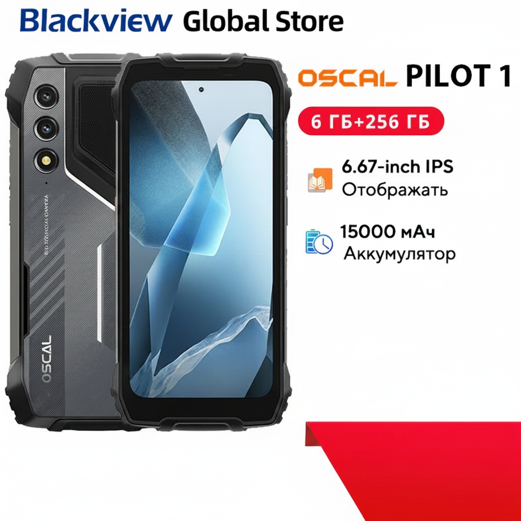 Смартфон Blackview Oscal Pilot 1, 6/256ГБ