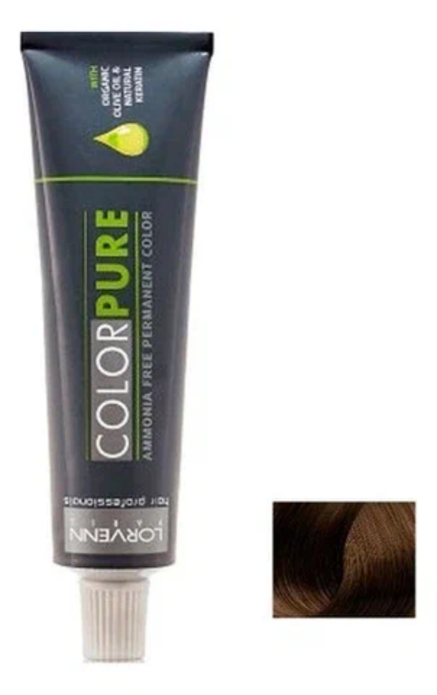 Краска для волос Lorvenn Color Pure Ammonia Free безаммиачная, 6.71