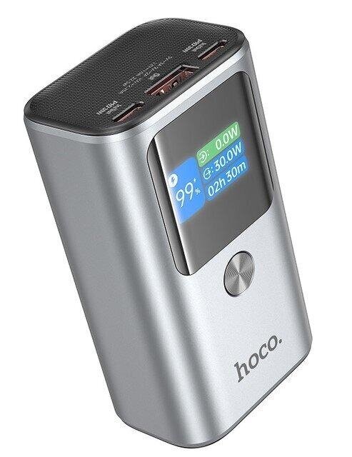 Внешний аккумулятор Hoco Q17A, 10000mAh, черный, PD30W