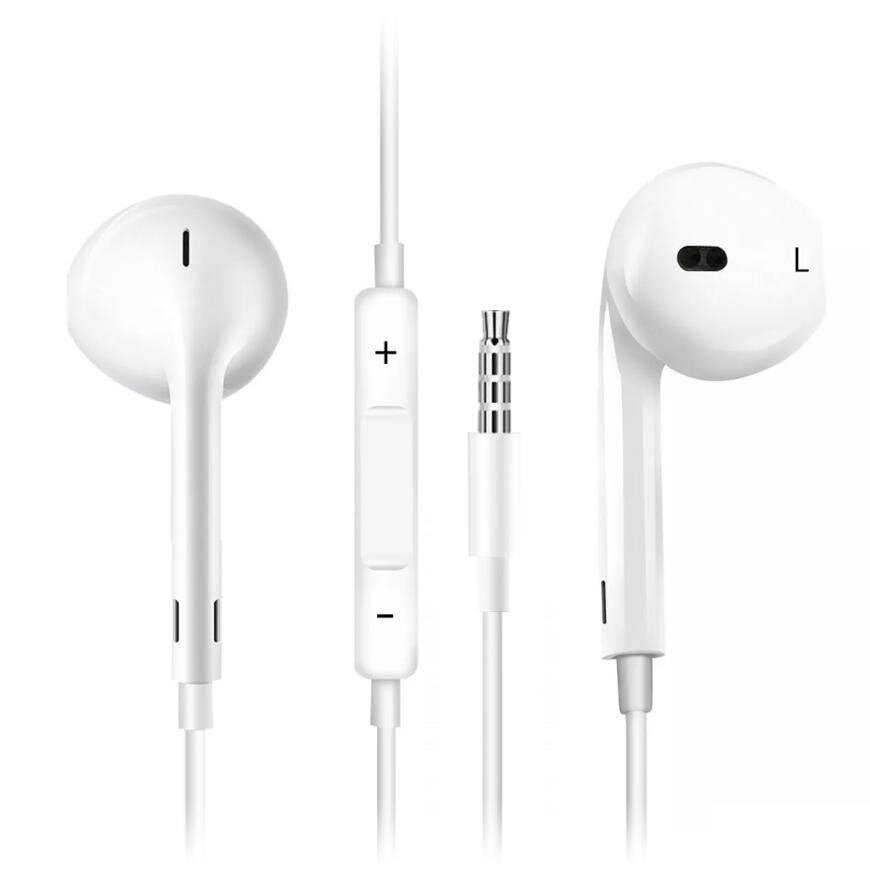 Проводные наушники Apple EarPods 3.5 mm, белый
