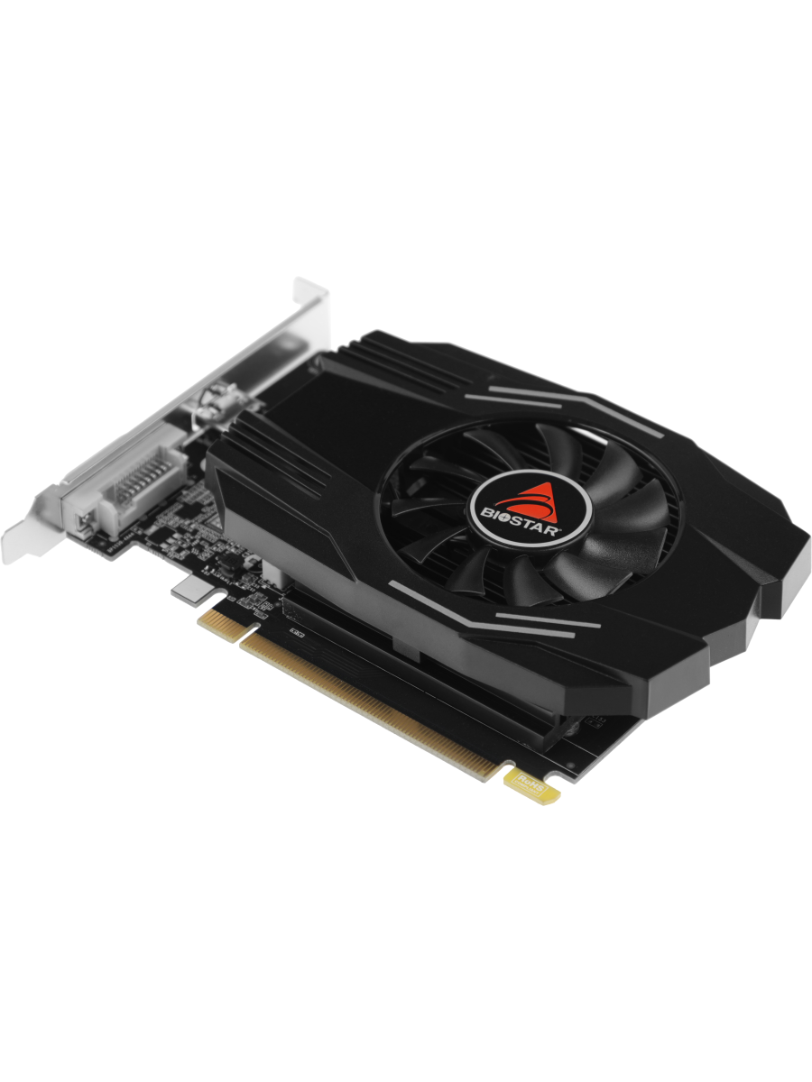 Видеокарта Biostar PCI-E 3.0 VN1034TB46 NV GT1030 4Gb 64bit DDR4 1152/2000 Ret