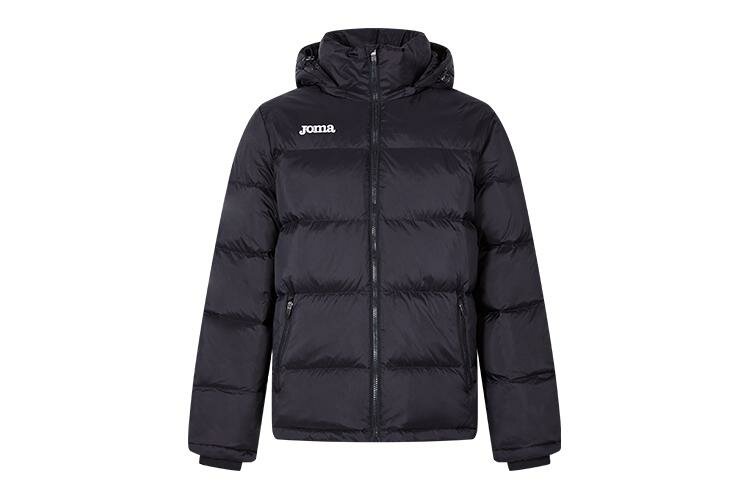 Пуховик Solid Color Hooded Down Jacket