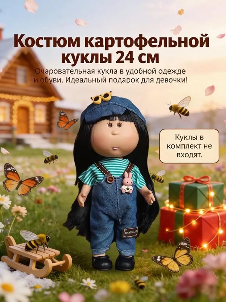 Милая одежда и обувь для 24-сантиметровой куклы Мии (без кукол).
