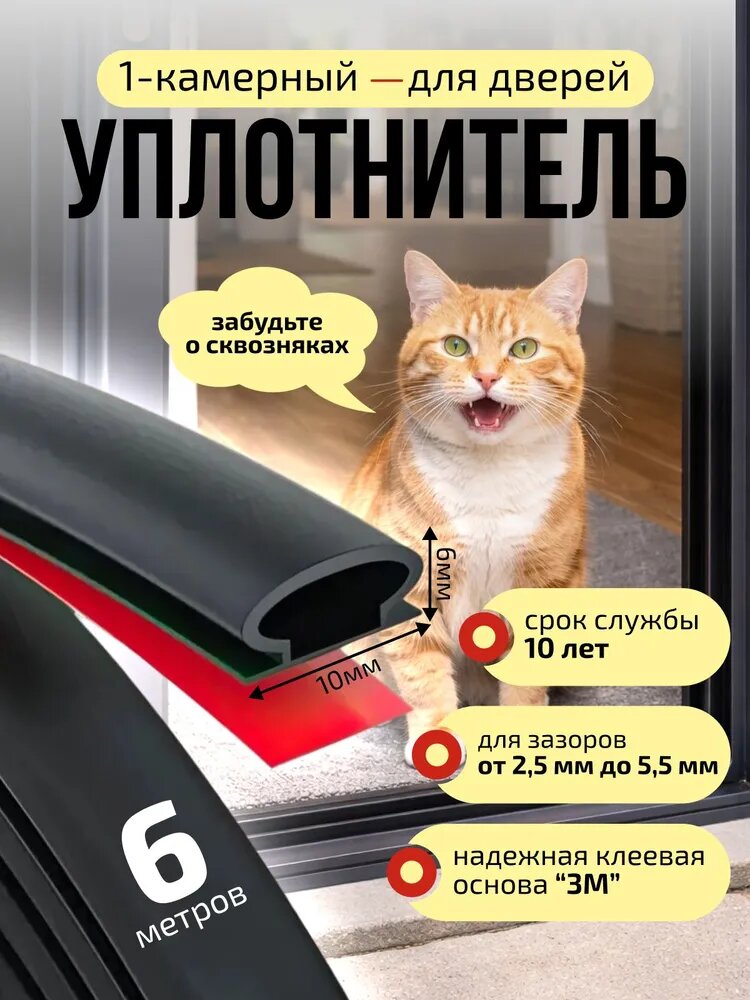 Уплотнитель для окон и дверей