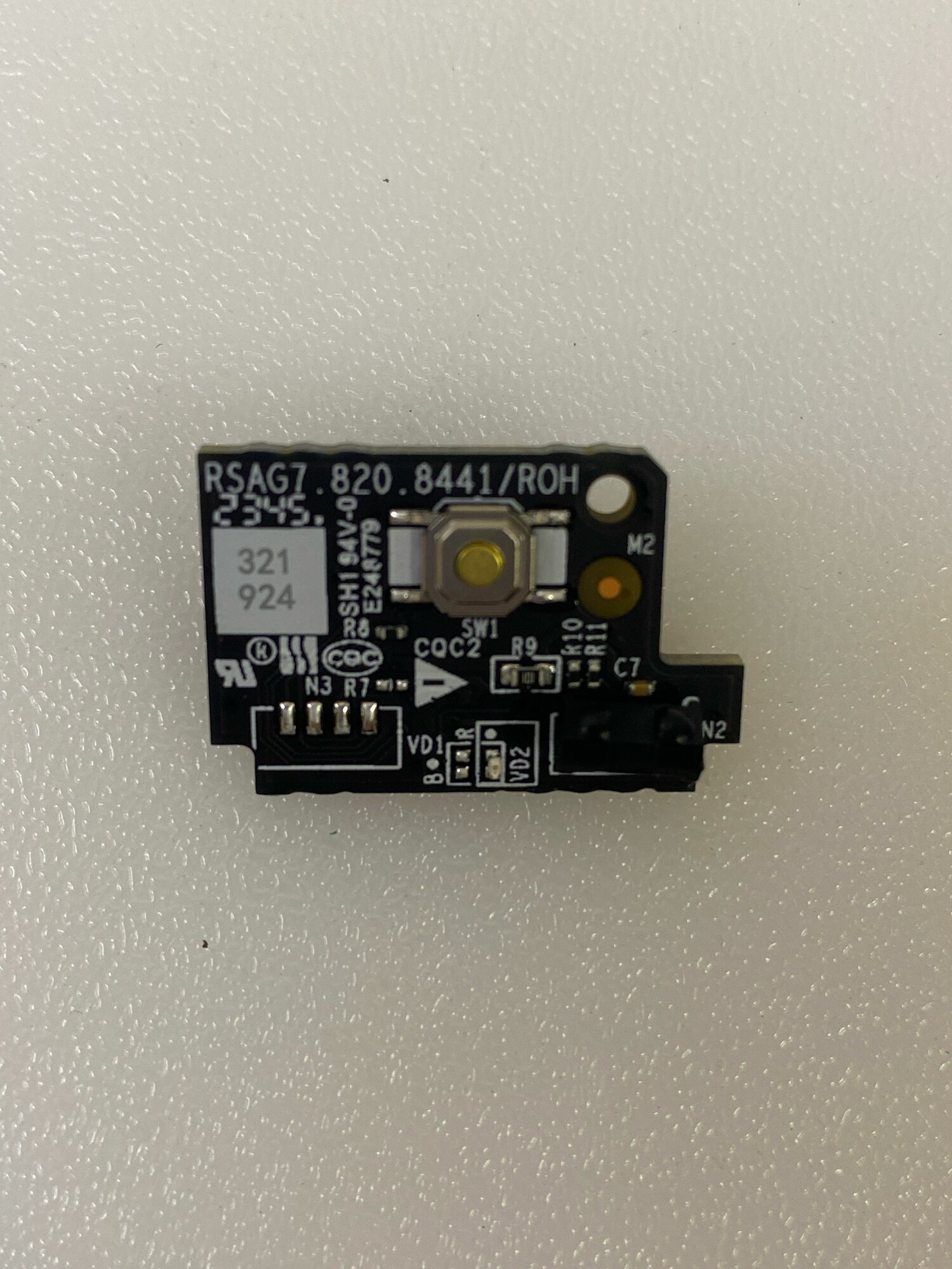 Плата ИК-приемника, для телевизора Toshiba 65C450KE