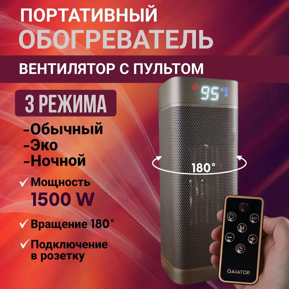 Обогреватель для дома ApaYo тепловентилятор напольный для дома