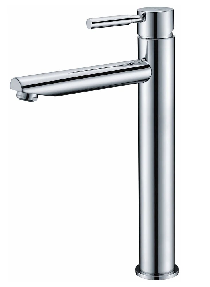 Смеситель для раковины Wasserkraft Main 4103H хром, глянцевый, кран для ванной в раковину, из нержавеющей стали, рычажный, с керамическим картриджем