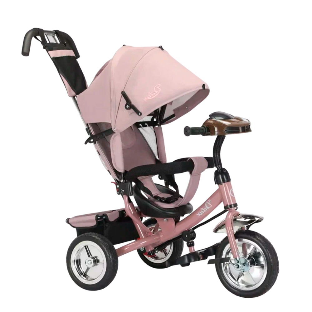 Детский трехколесный велосипед BREND LUXMOM DALUX ORIGINAL 3322, цвет розовый