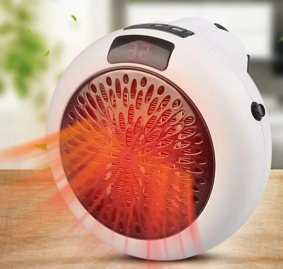 Мини обогреватель Wonder Heater Pro/ Портативный настенный тепловентилятор