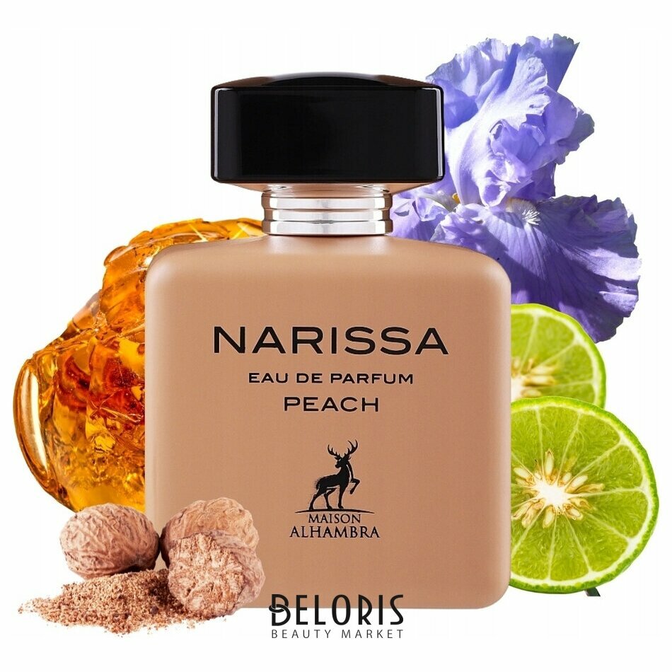 Парфюмерная вода Maison Alhambra "Narissa Peach", унисекс, восточные ноты, 100 мл