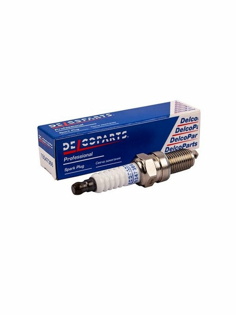 Свеча зажигания DelcoParts 19347366 для а/м FIAT Uno, CHEVROLET Aveo / Фиат Уно, Шевроле Авео