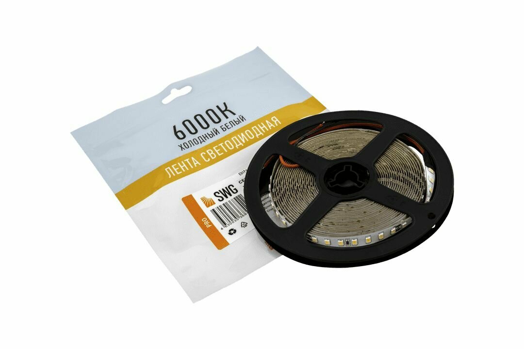 Светодиодная лента SWG SWG2P126-24-13-W 005852 упаковка 5 м