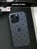 Силиконовый чехол на Apple iPhone 15 Pro / Айфон 15 Про с принтом Узор из звездо...