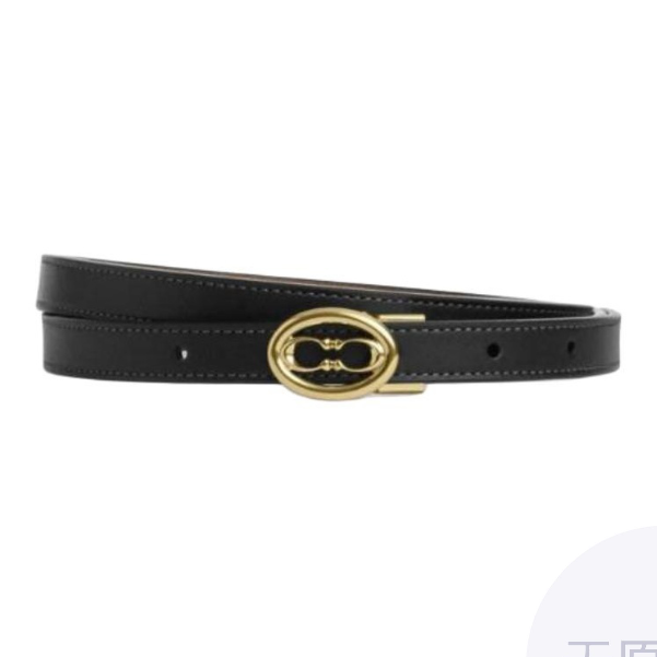COACH Кожаные ремни Женские Черный Ширина корпуса 1,8 см OneSize