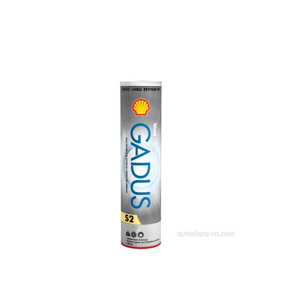 SHELL 550028161 SHELL GADUS S2 V100 3 (0.4KG) смазка! пластичная\