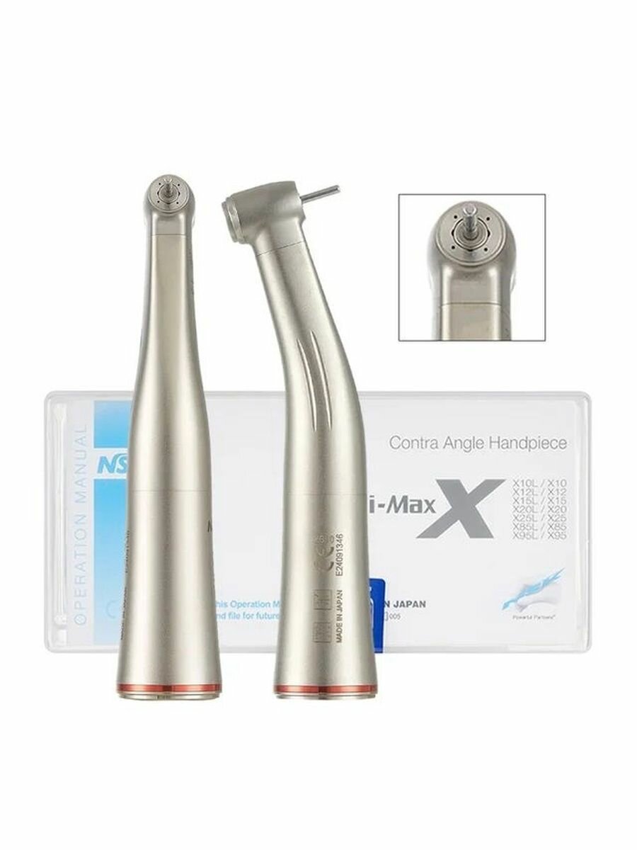 Ti-Max X95 - повышающий угловой наконечник без оптики, 1:5