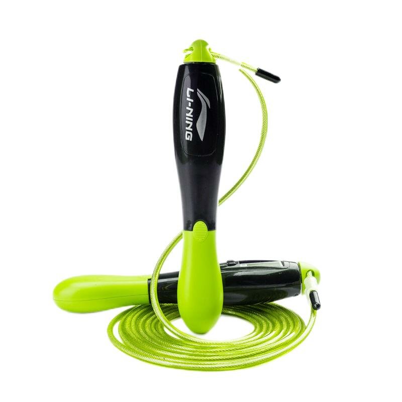 Скакалка унисекс Li Ning Oxygen с электронным счетчиком, ABS, стальной трос, ПВХ, около 2.8 м