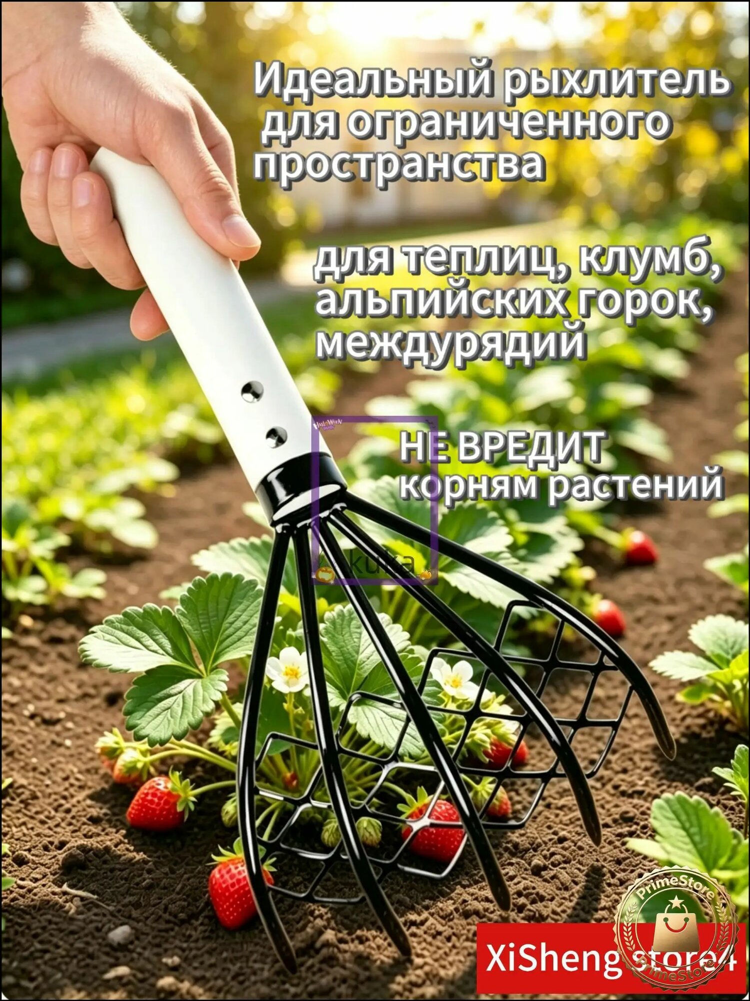 Рыхлитель , Веерные, Сталь, 12.5 см