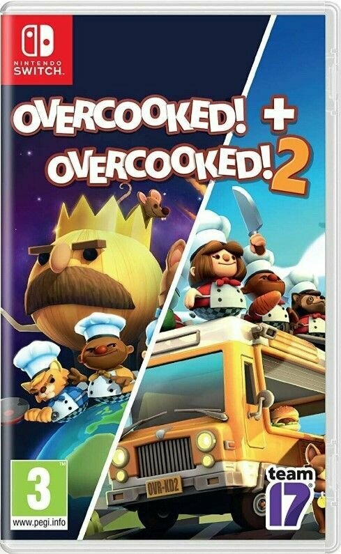 Игра Overcooked! Special Edition + Overcooked! 2 (Nintendo Switch, Русские субтитры)