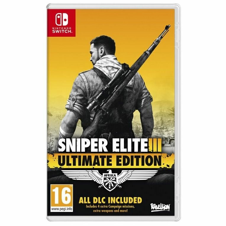 Игра Sniper Elite III - Ultimate Edition (Nintendo Switch, русская версия)